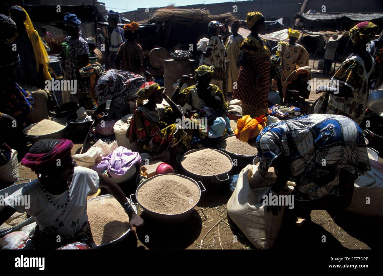 Rice street stall in monday market hi-res stock photography and images ...