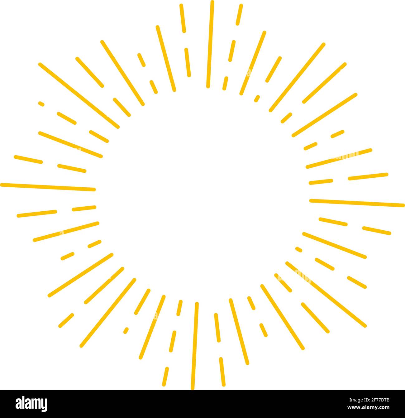 Sunburst or starburst cirlce frame in vector Stock Vector Image & Art ...
