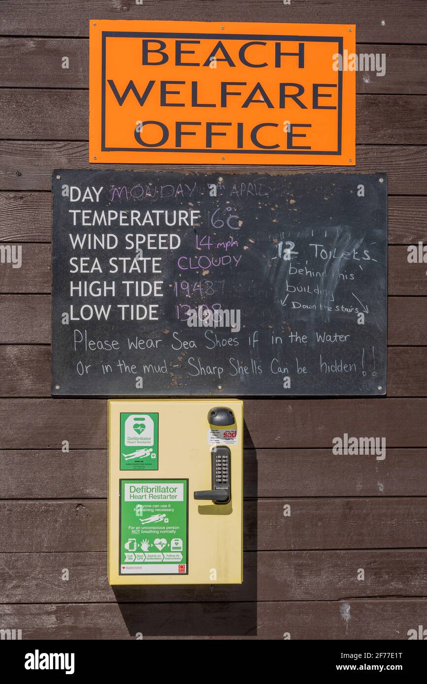 Essex Tide Chart
