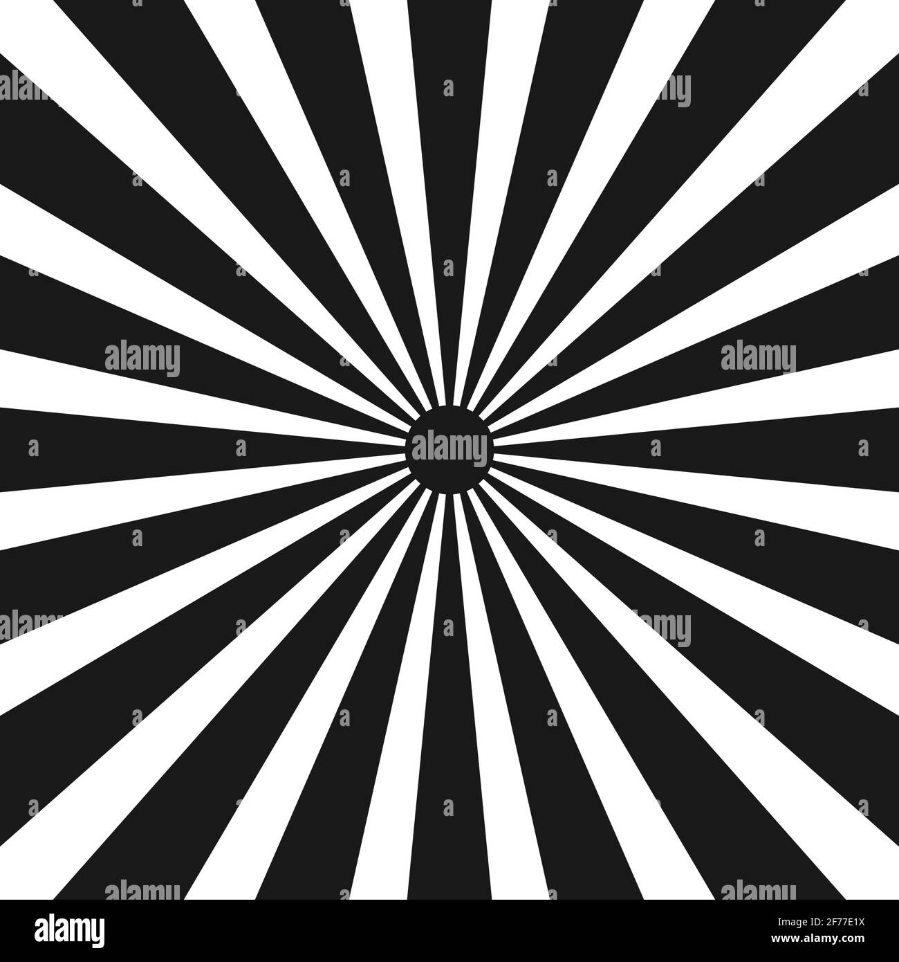 Sunrays Or Sunbeam With Sun For Sunrise Or Sunset Background In Vector