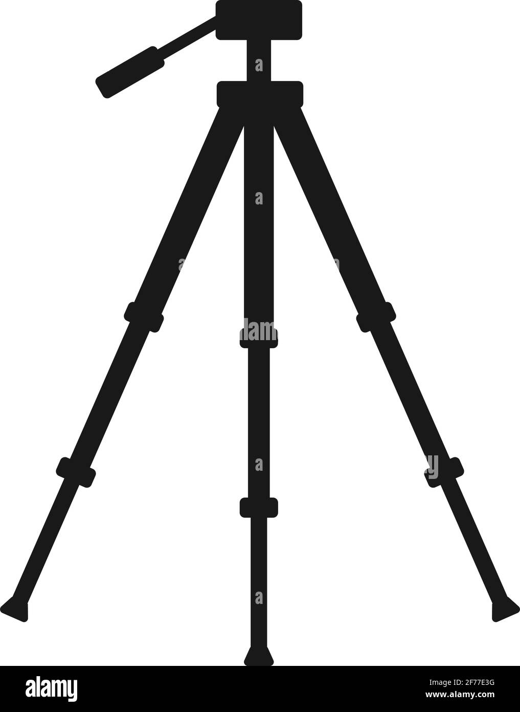 Film or photography tripod stand in vector icon Stock Vector Image & Art - Alamy