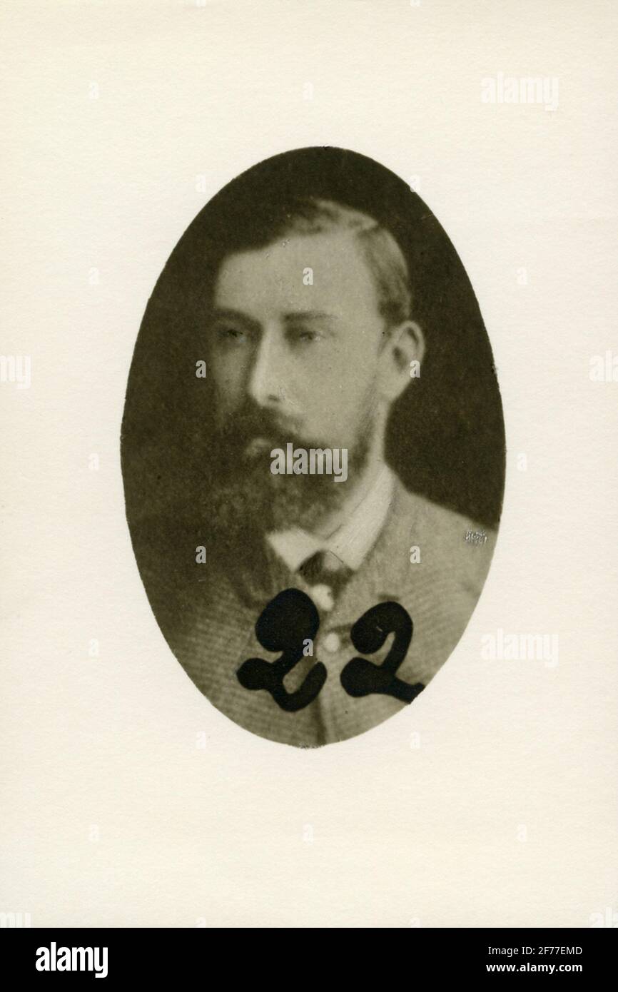 Portrait of Emil Kjellman, engineer at Branobel in Baku Stock Photo - Alamy