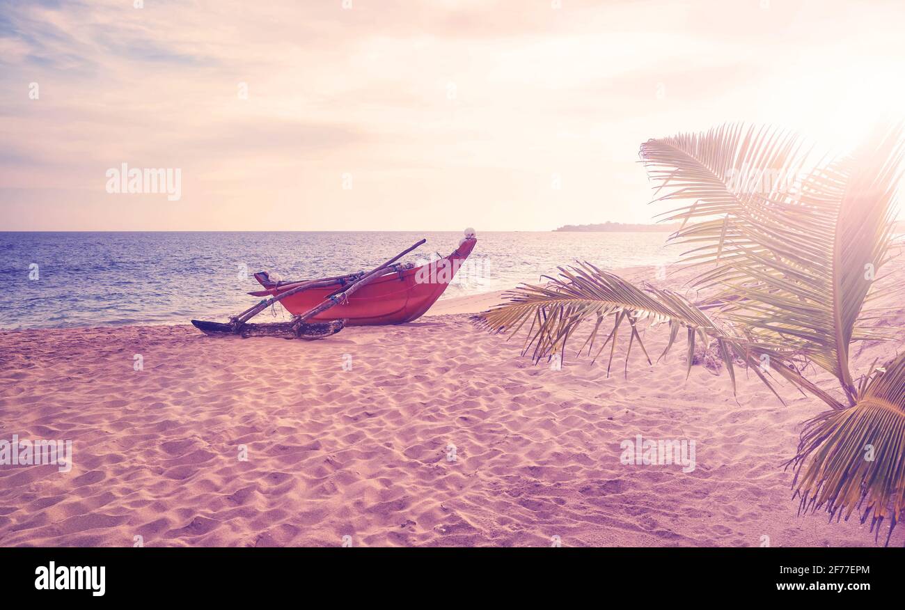 Beautiful small boat hi-res stock photography and images - Alamy
