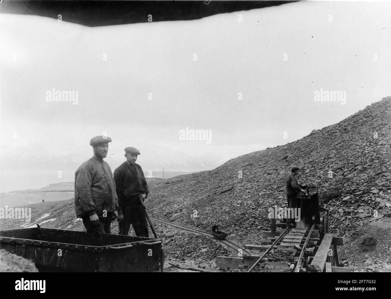 Mine waste Black and White Stock Photos & Images - Alamy
