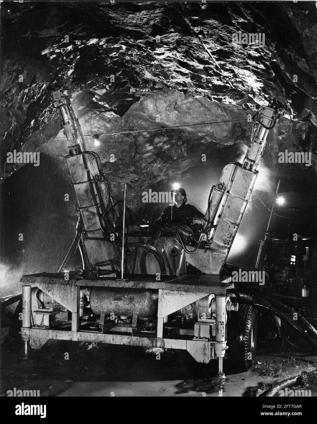 Miners at Kirunavaara and Luossavaara mines in Lapland Stock Photo - Alamy