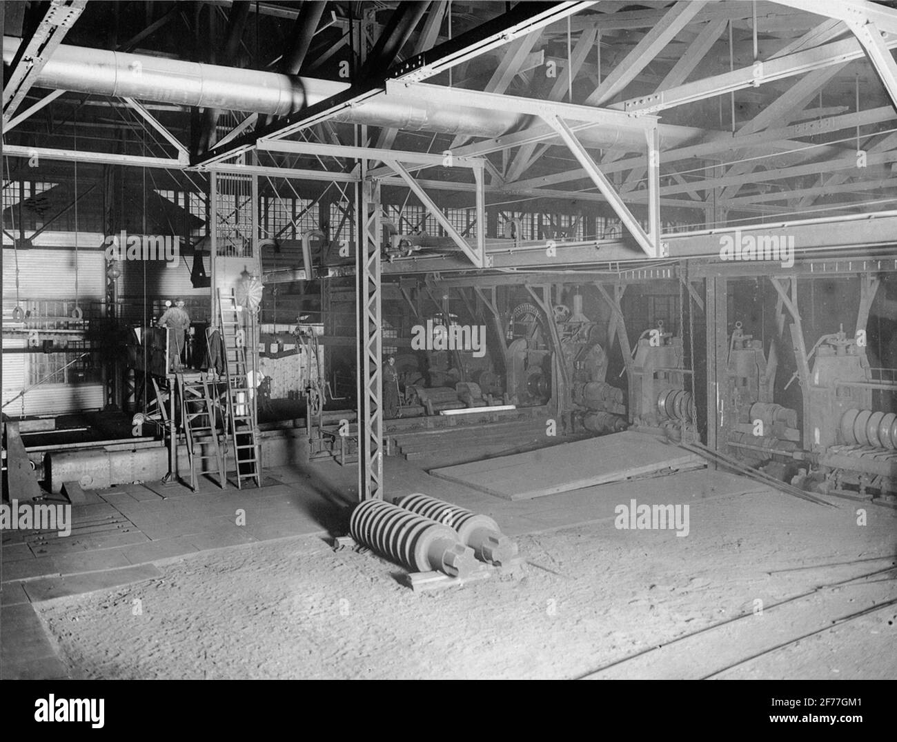Fagersta ironworks, about 1920 Stock Photo - Alamy