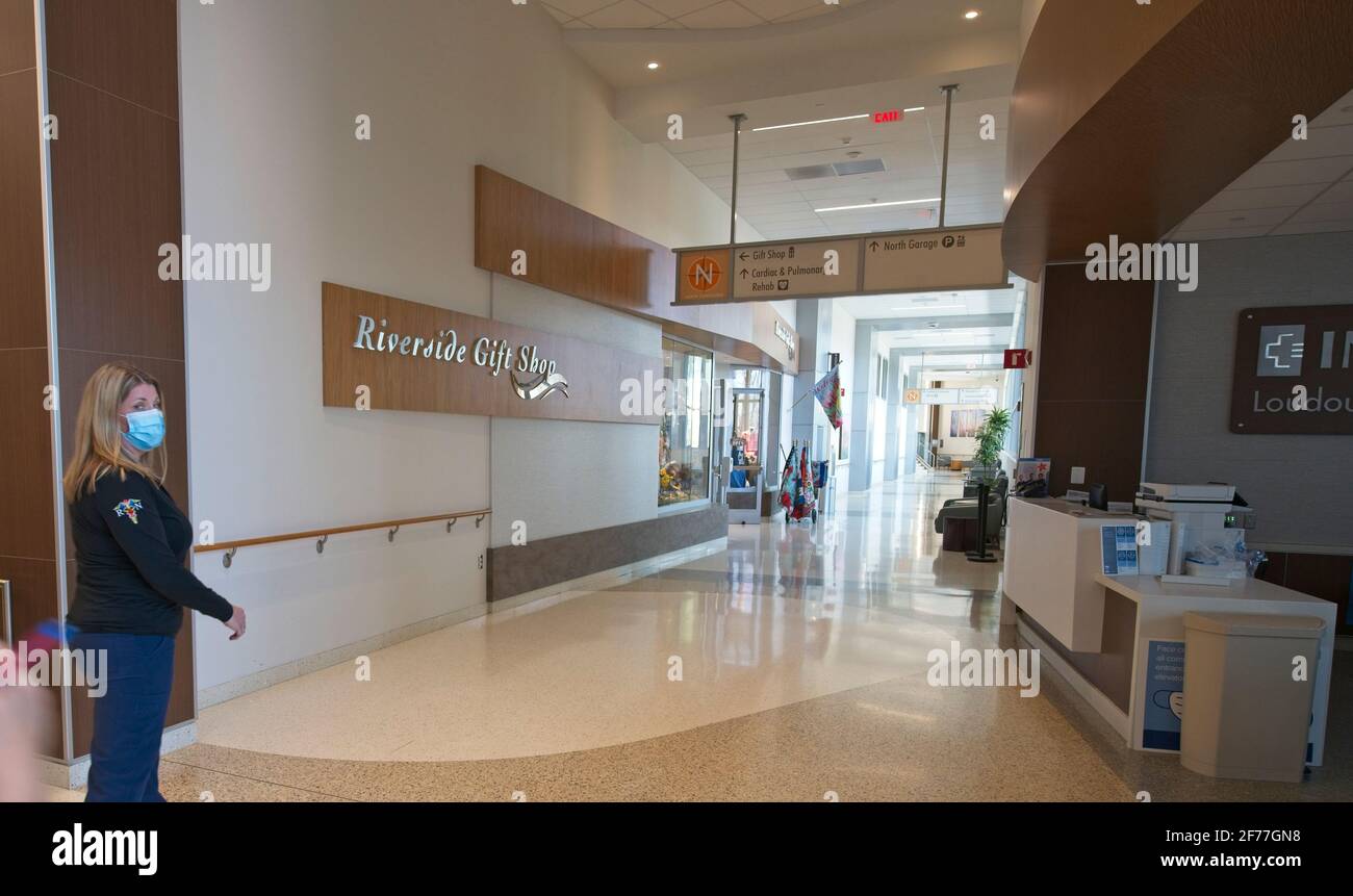 UNITED STATES - April 5, 2021: Media tour of the new North Tower at ...