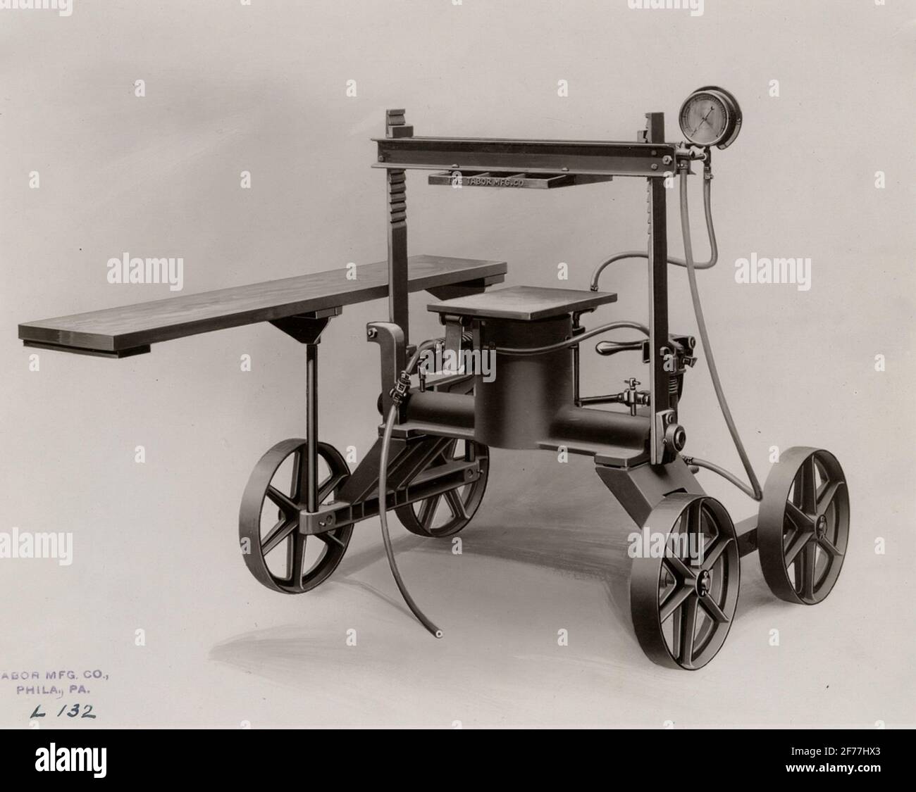 Machine from Tabor MFG. Co. Philadelphia Stock Photo - Alamy