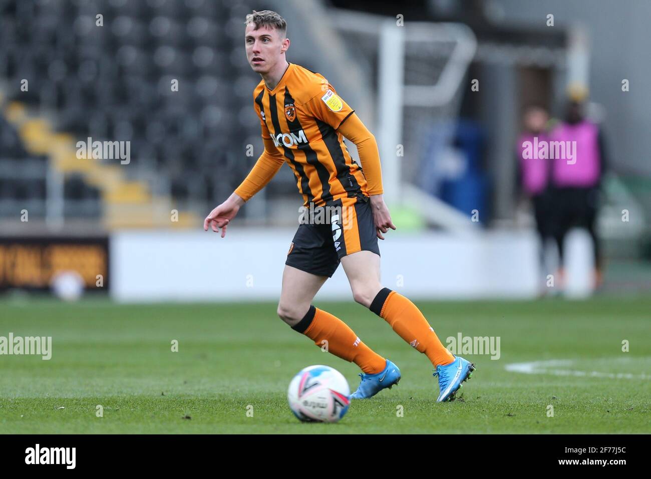 Gavin Whyte #23 of Hull City during the game in, on 4/5/2021. (Photo by ...