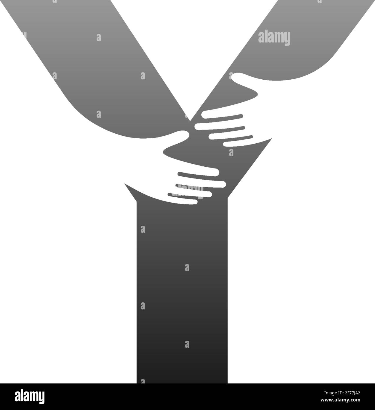 Letter Y logo icon with hand design symbol template vector Stock Vector ...