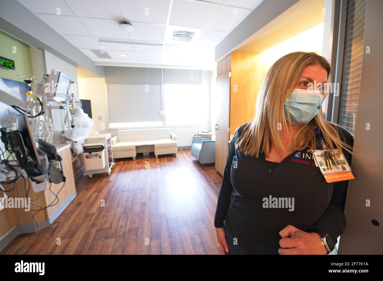 UNITED STATES - April 5, 2021: Media tour of the new North Tower at ...
