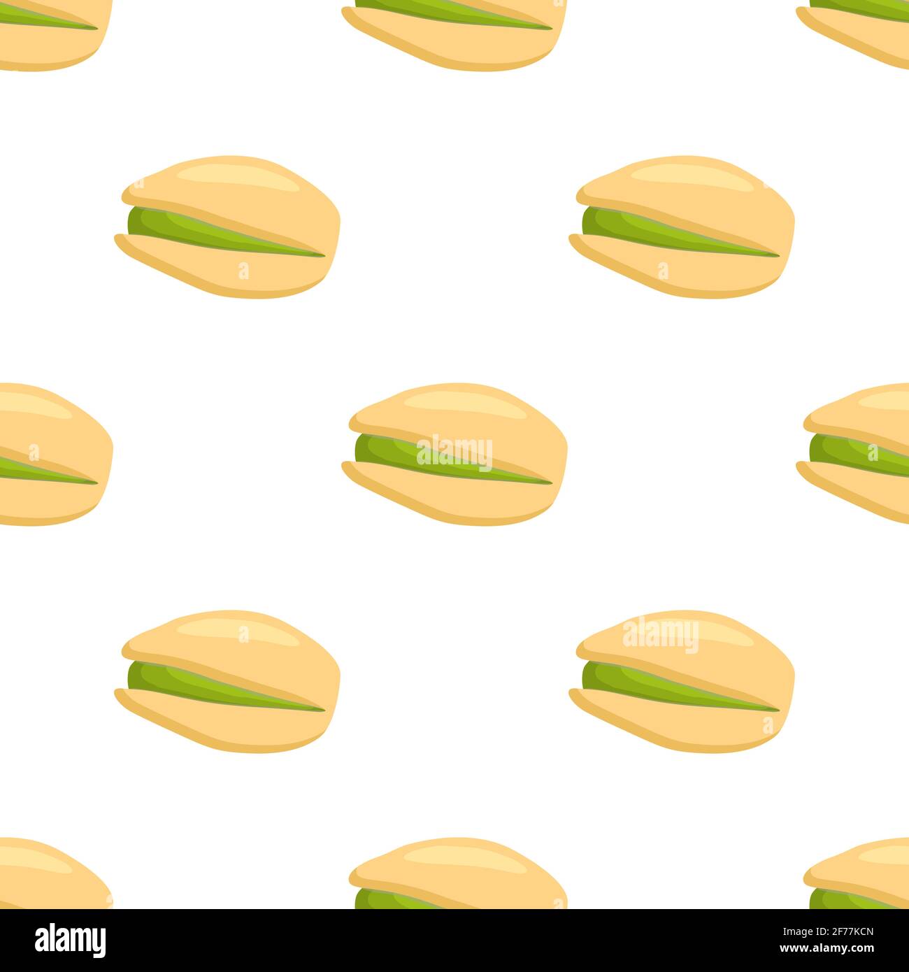 Illustration on theme big pattern identical types pistachio, nut equal ...
