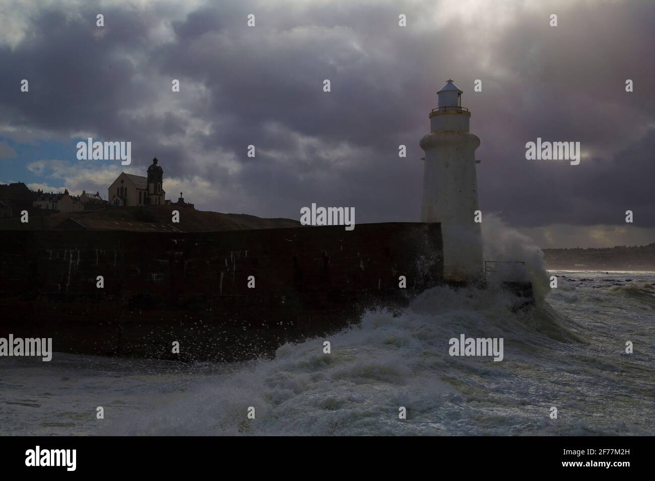 Scotland Macduff Lighthouse High Resolution Stock Photography and ...