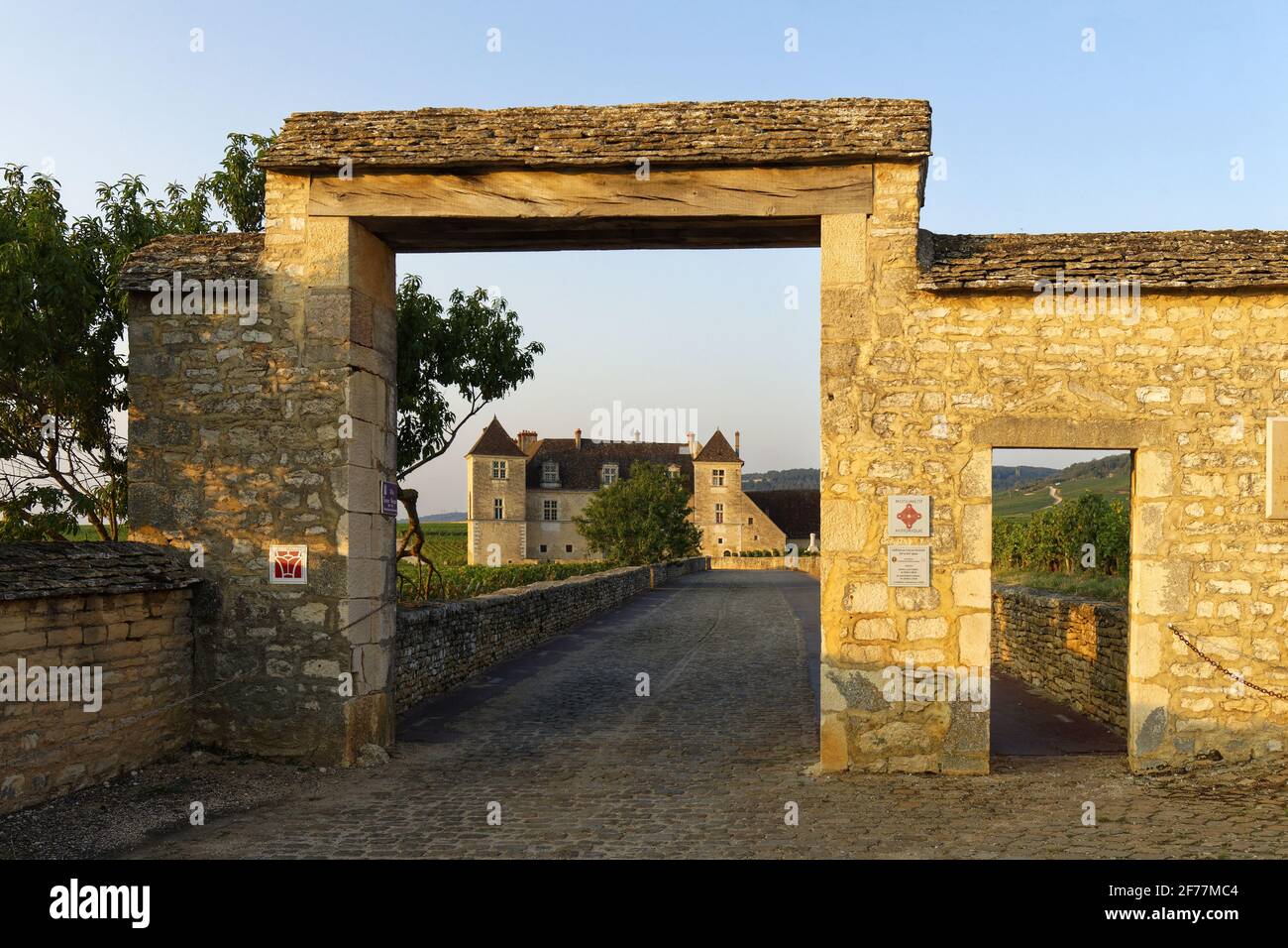 France, Cote d'Or, cultural Landscape of the climates of Burgundy ...