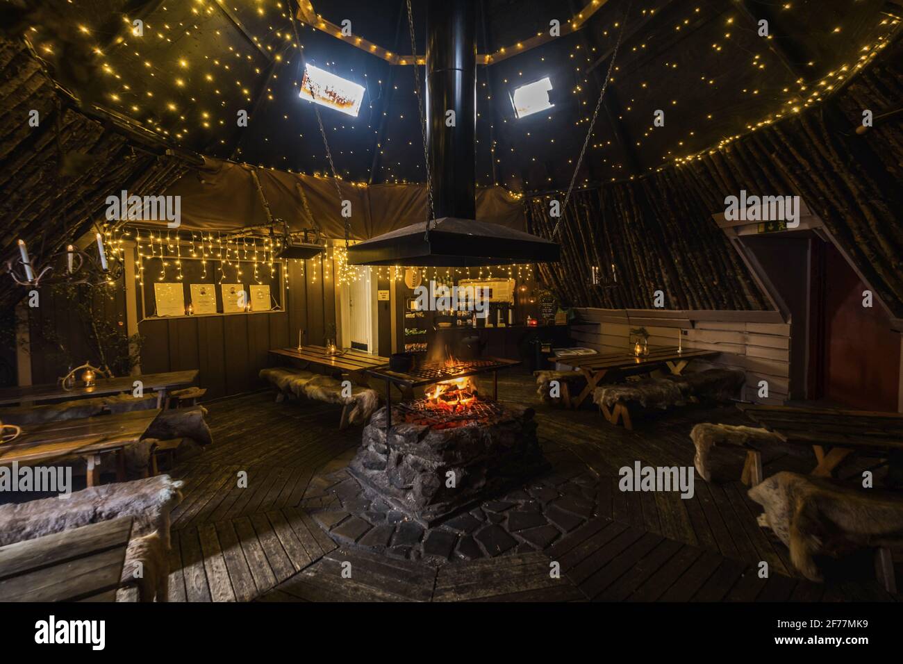Sweden, Lapland, Jukkasjärvi, Sami museum Stock Photo - Alamy