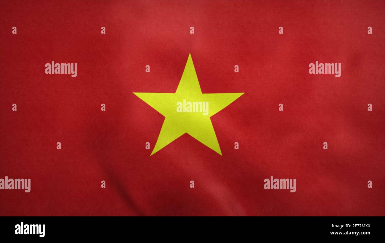 3d animation national flag vietnam hi-res stock photography and images ...