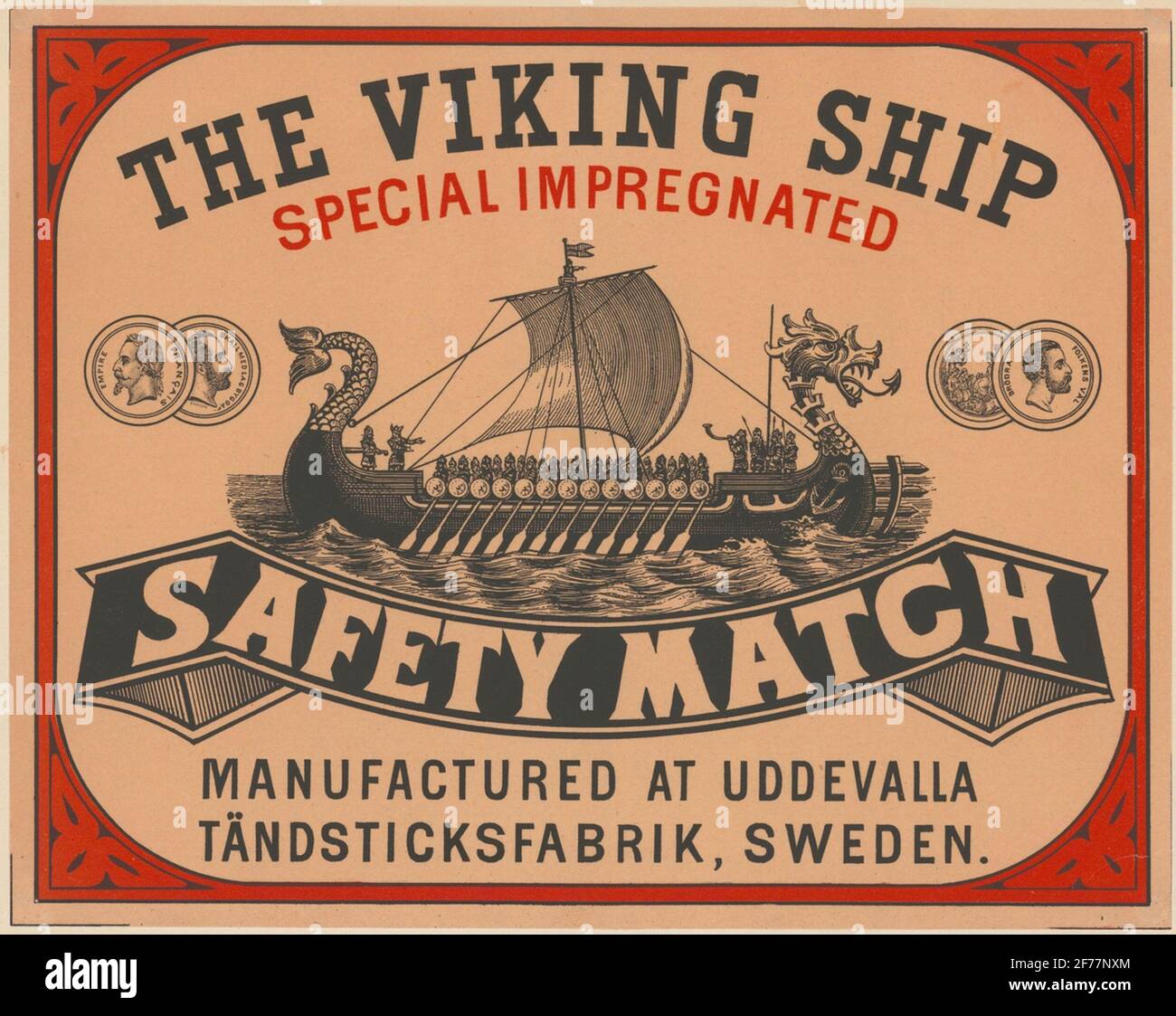Matchbox labels, from the Swedish industrial and trading museum ...