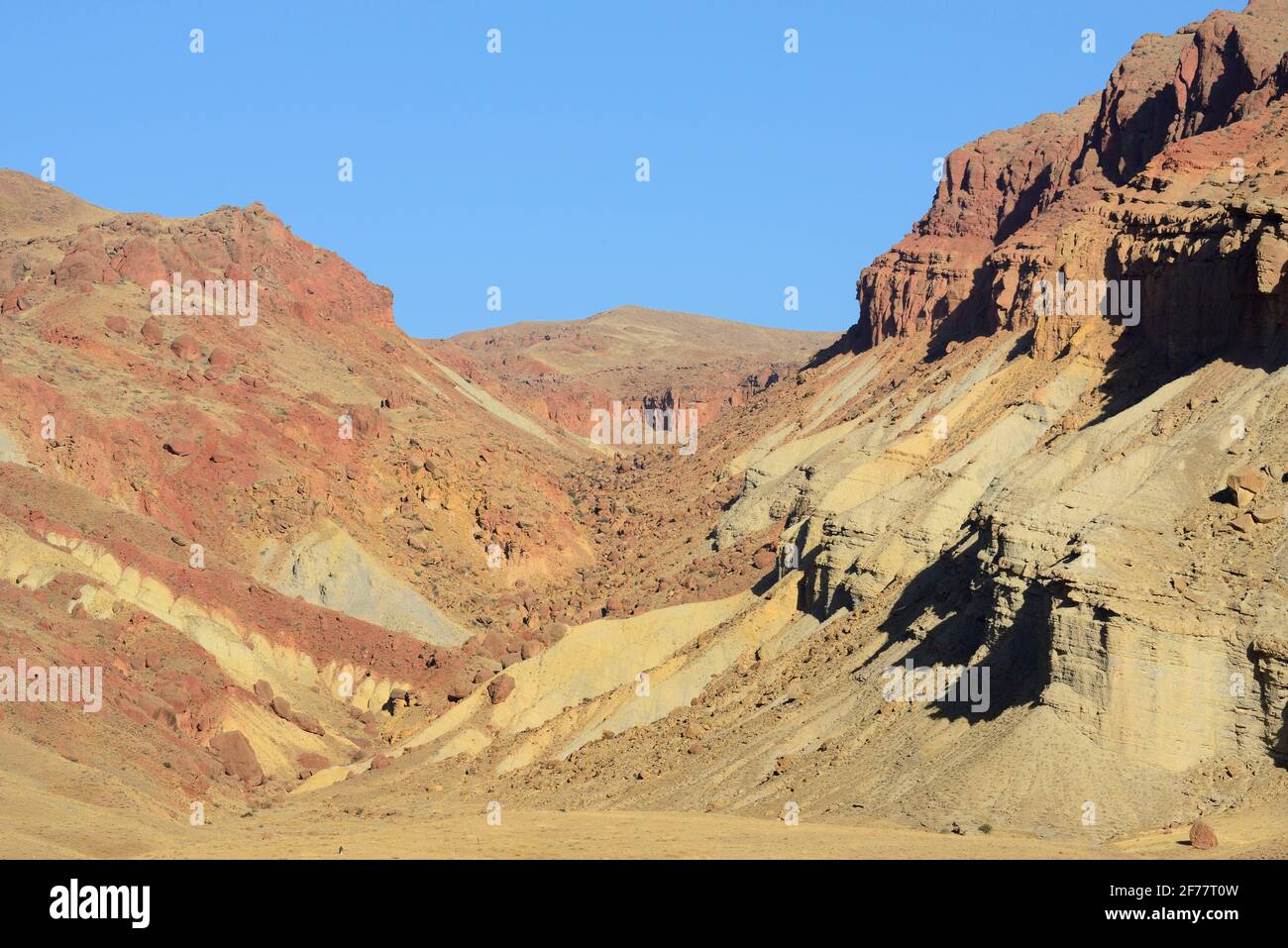 Iran, East Azerbaijan province, Jolfa region, Aras (Araxes) valley ...