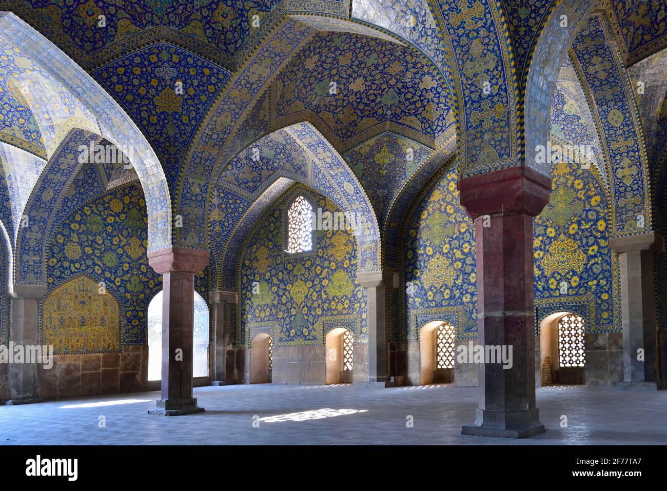 Iran, Isfahan, listed as World Heritage by UNESCO, Imam mosque (Shah ...