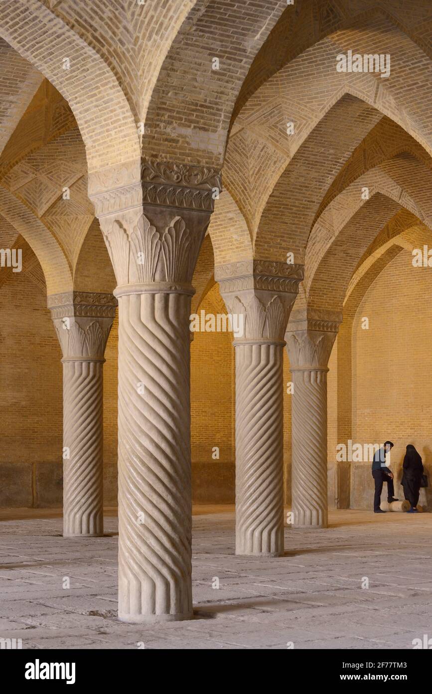 Iran, Fars province, Shiraz, Vakil mosque (18th century Stock Photo - Alamy
