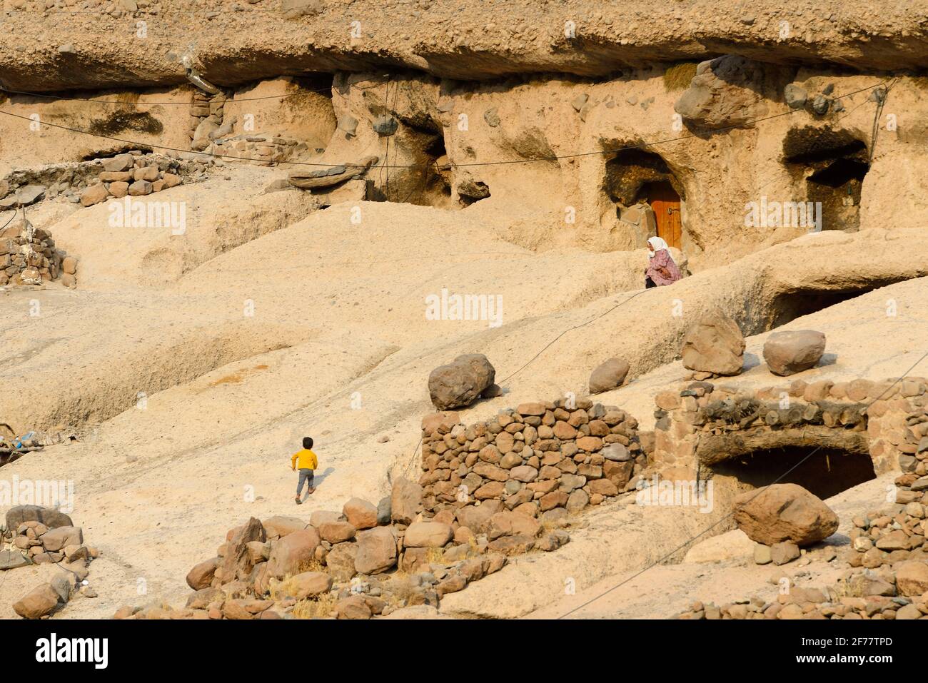 Iran, Kerman province, listed as World Heritage by UNESCO, Maymand ...