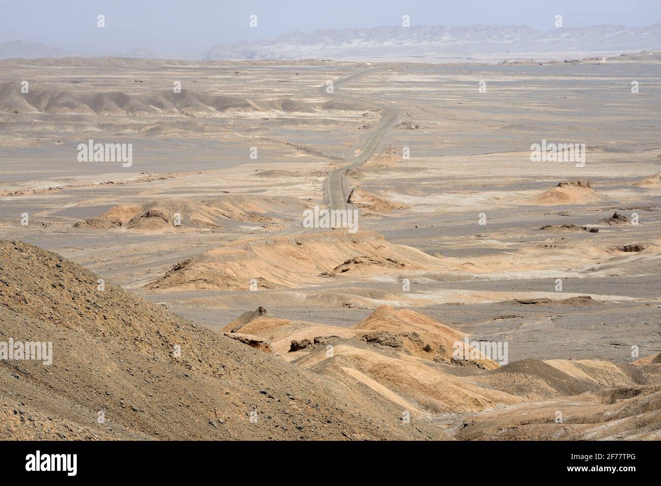 Iran, Kerman province, listed as World Heritage by UNESCO, Lut desert ...