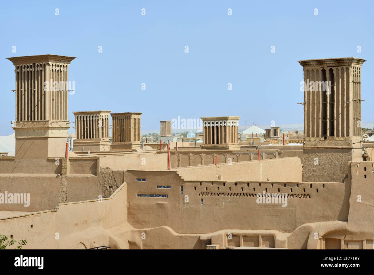Yazd wind tower hi-res stock photography and images - Alamy