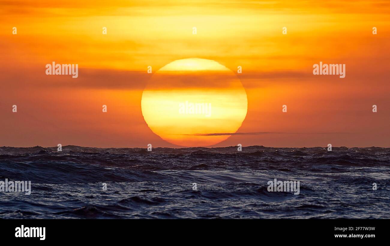 France, Finistere, Iroise Sea, Iles du Ponant, Parc Naturel Regional d ...