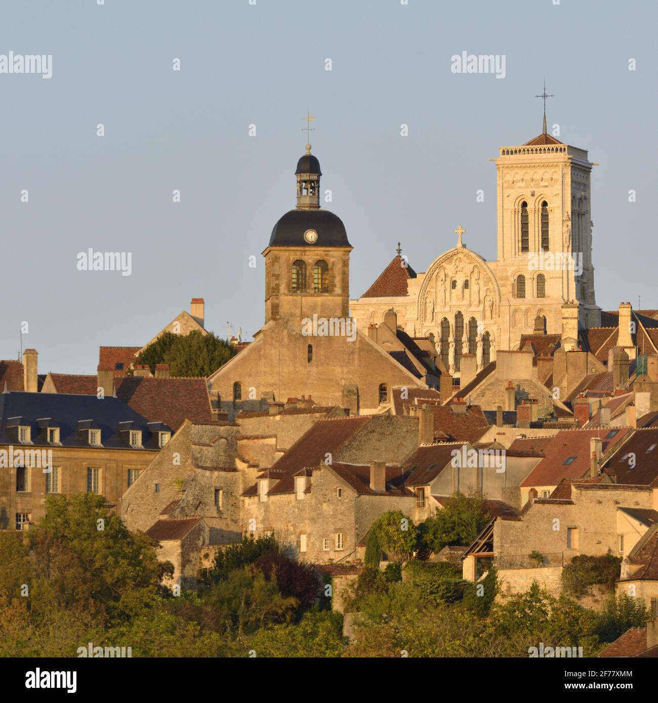 France, Yonne, Morvan Regional Natural Park, Vezelay, labelled Les Plus ...