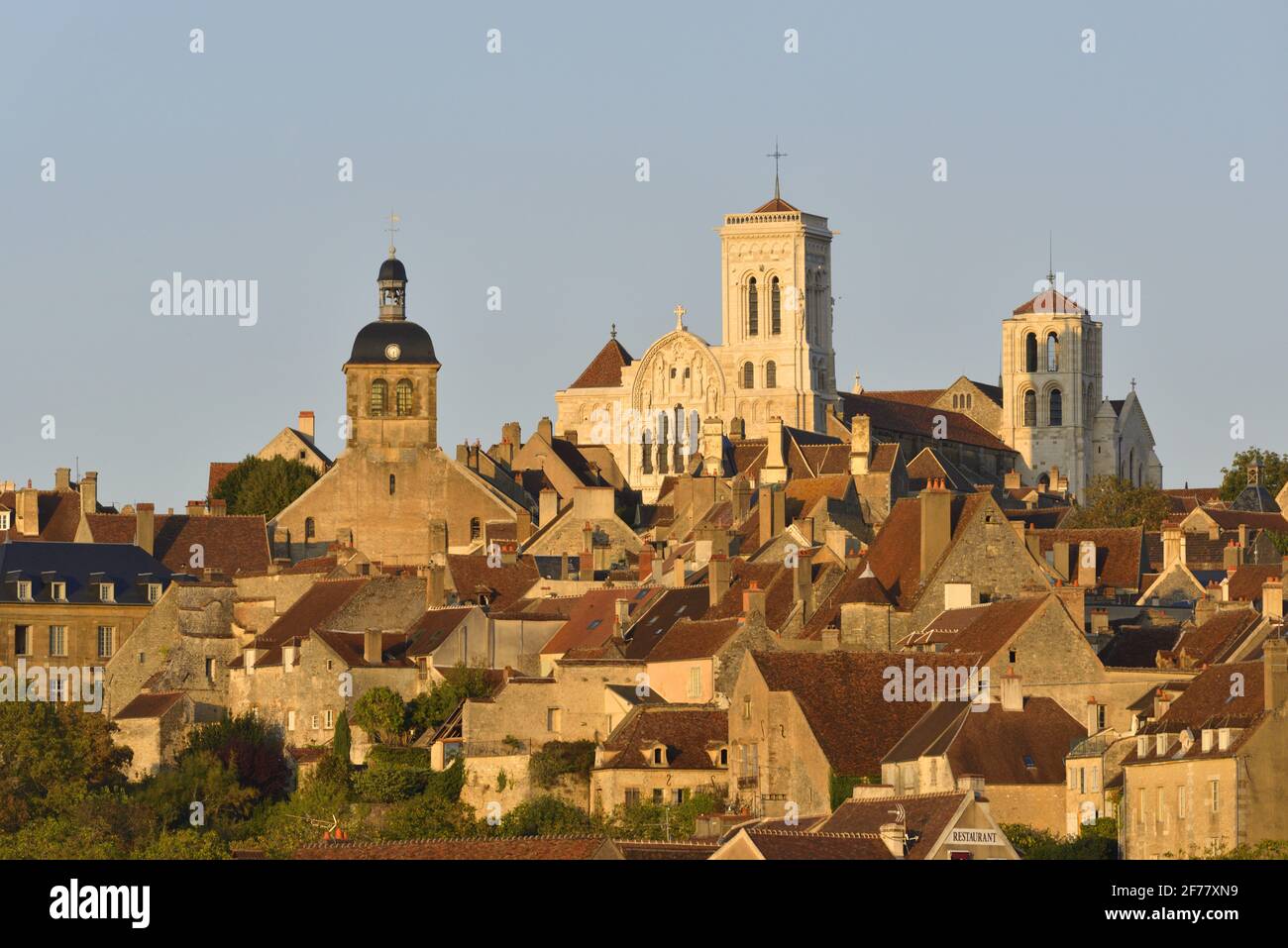 France, Yonne, Morvan Regional Natural Park, Vezelay, labelled Les Plus ...