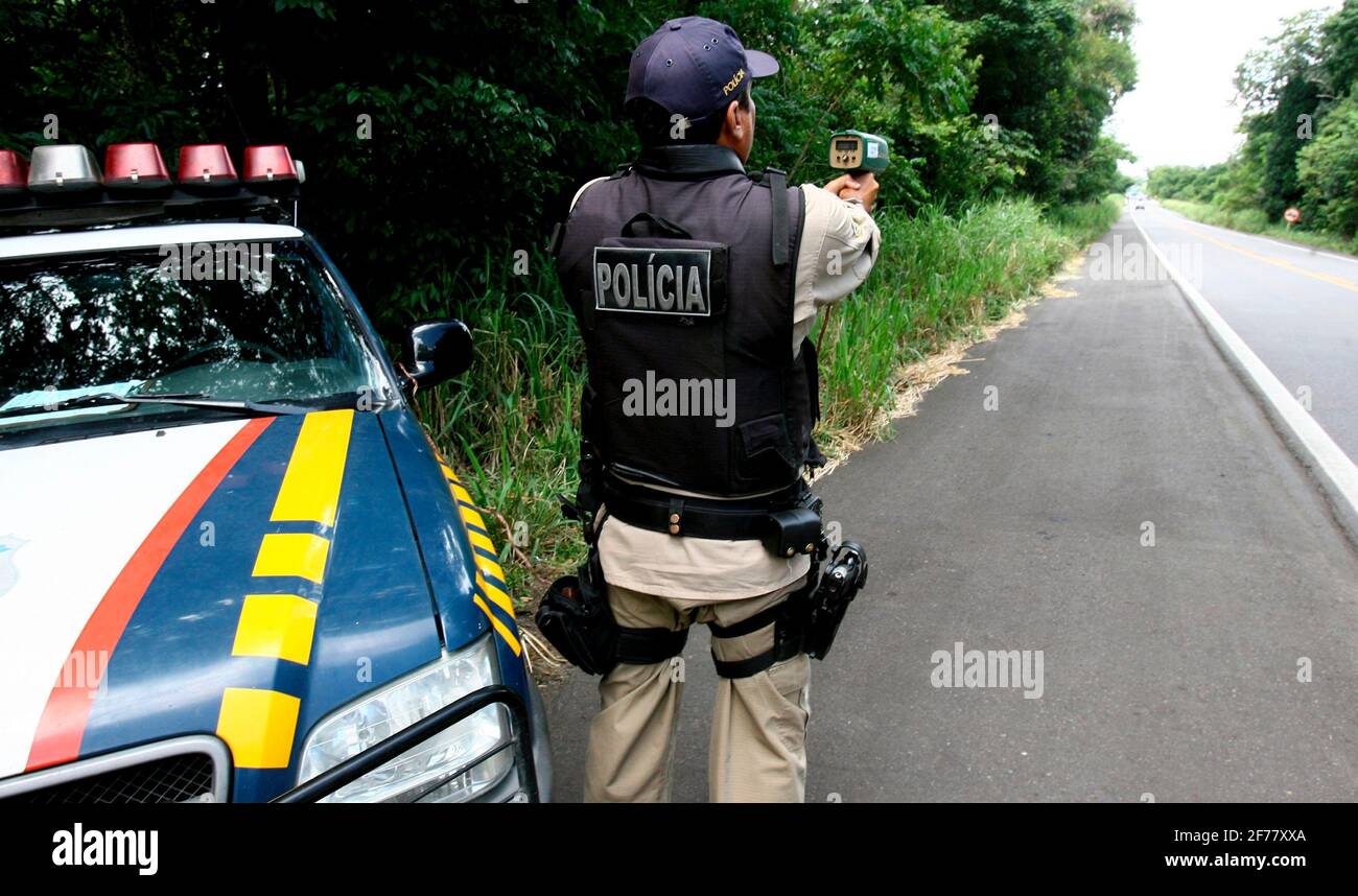 itabuna, bahia / brazil - february 28, 2012: Federal Highway Police ...
