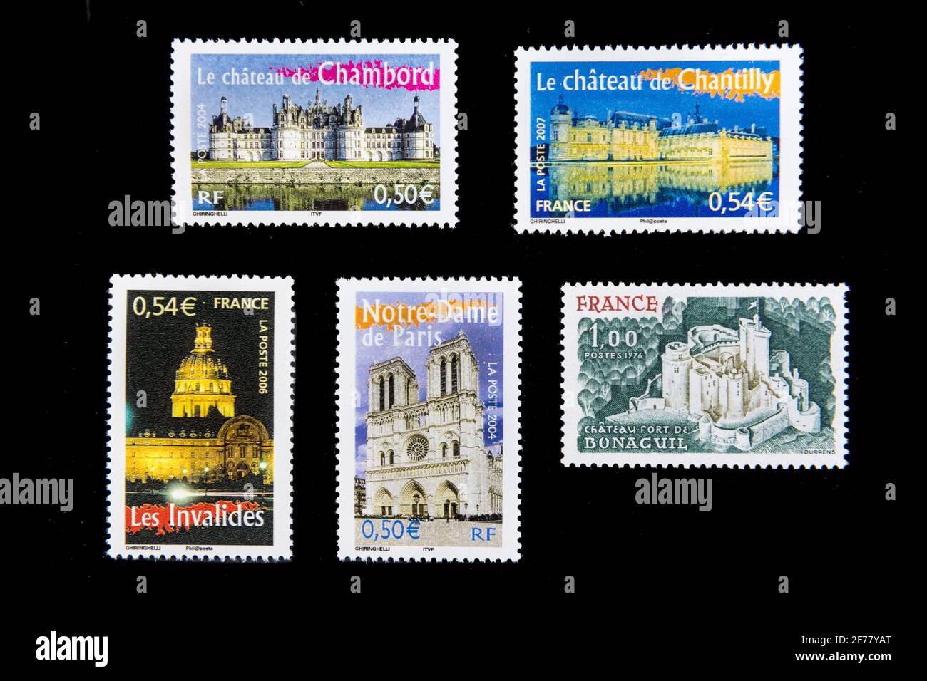 Stamp of france paris hi-res stock photography and images - Alamy
