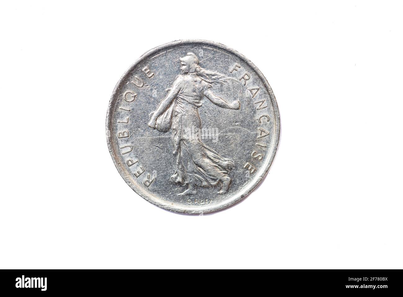 France, old official money, francs Stock Photo - Alamy