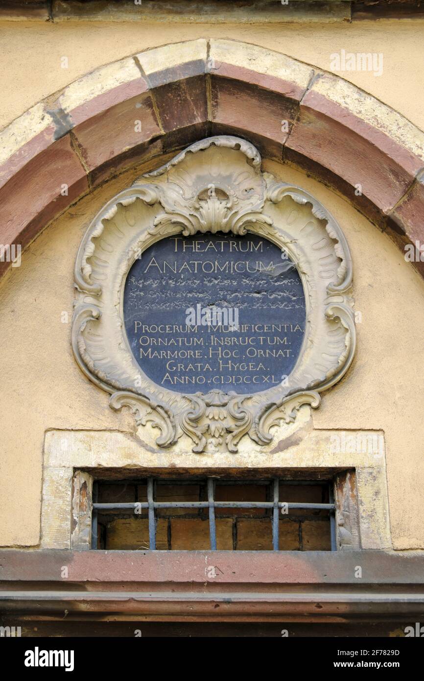 France, Bas Rhin, Strasbourg, Place de l Hopital, civil hospital ...