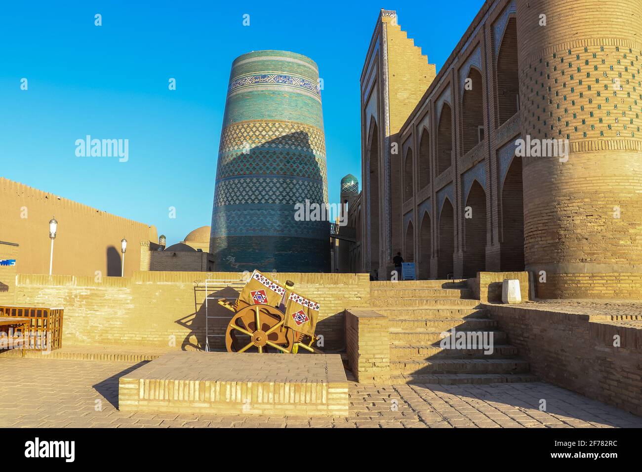 The beautiful historical site of Xiva Stock Photo - Alamy