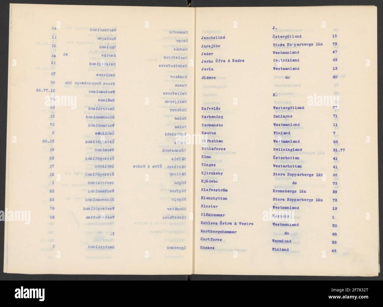 Stamp book at Stockholm's large iron and metal wave set up in 1806 ...