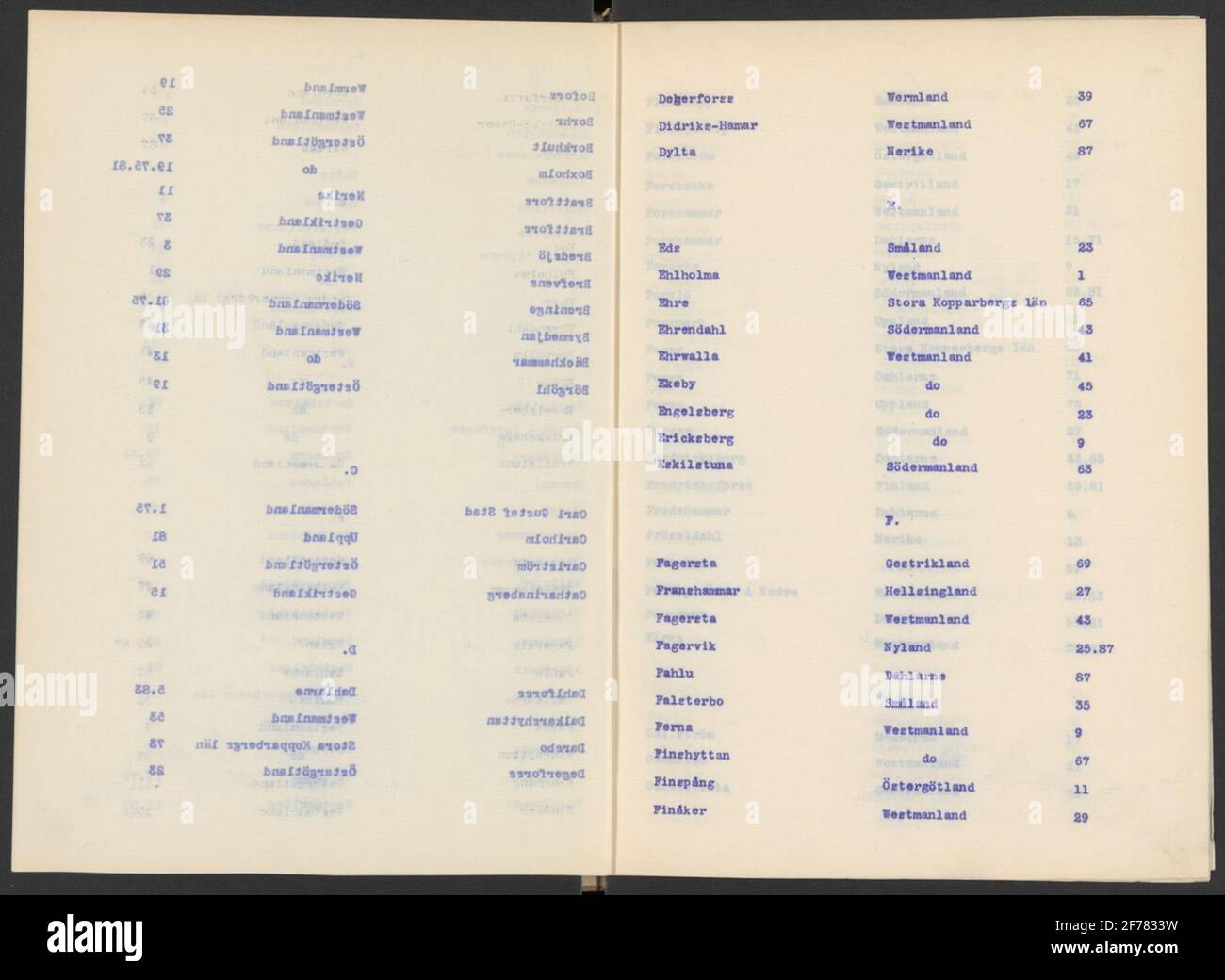 Stamp book at Stockholm's large iron and metal wave set up in 1806 ...