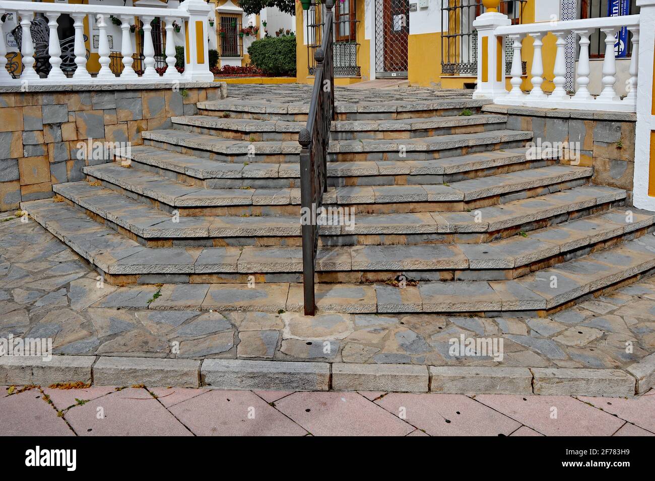 Angled steps hi-res stock photography and images - Alamy