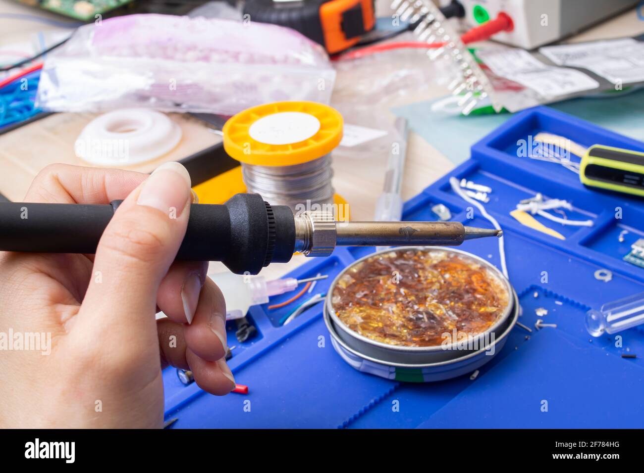 Aluminium soldering hi-res stock photography and images - Alamy