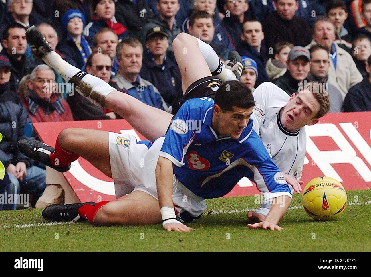 PORTSMOUTH V DERBY ESTATHIOS TAVLARIDIS. PIC MIKE WALKER Stock Photo ...