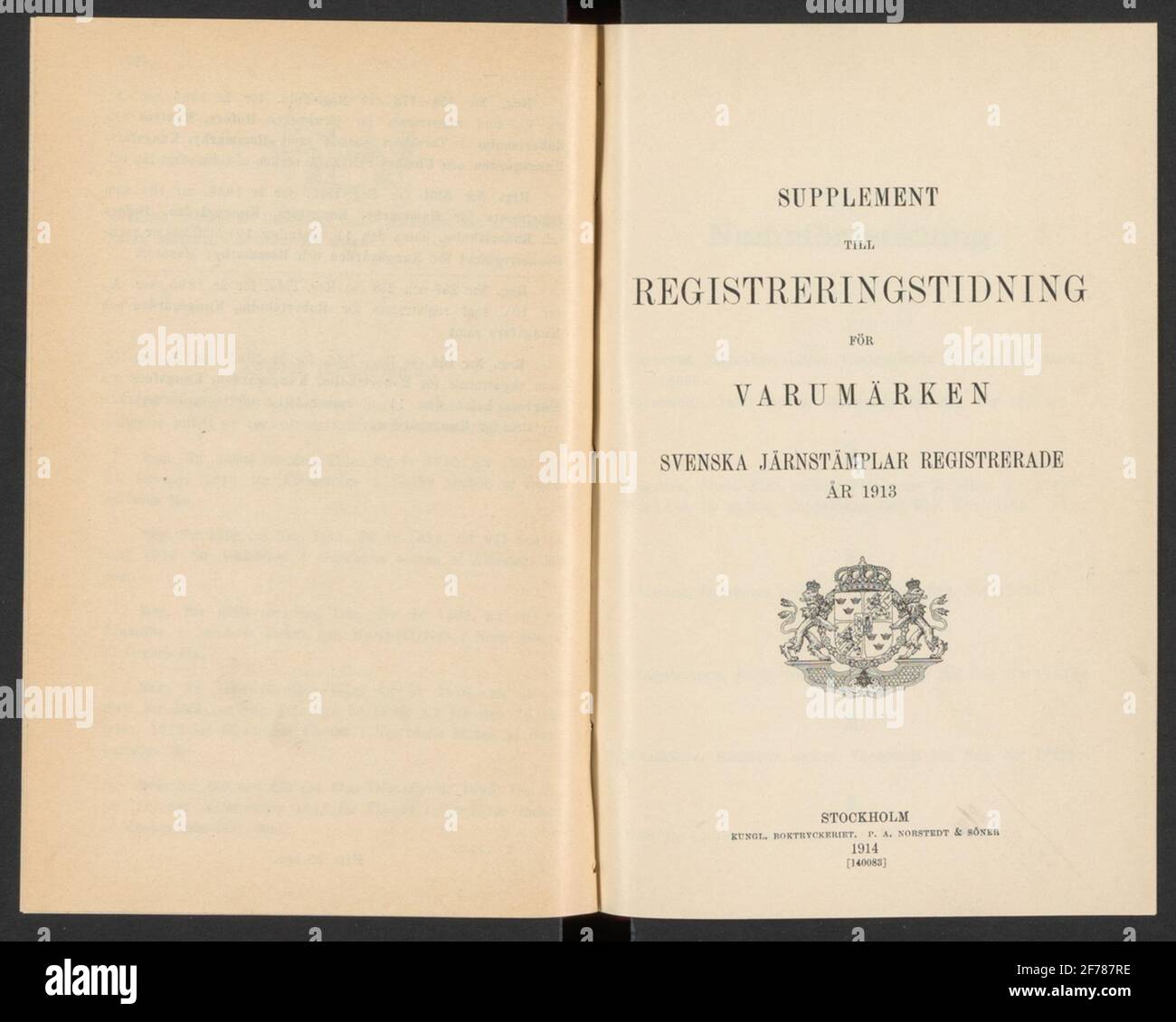 Swedish iron stamps 1908-1929.Press.ur Carl Sahlin's mountain history ...