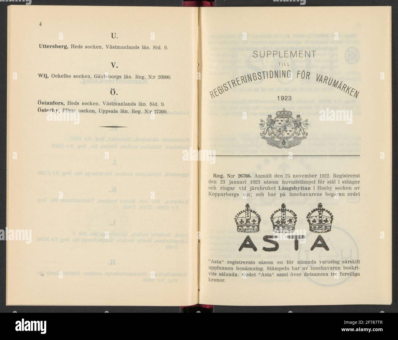 Swedish iron stamps 1908-1929.Press.ur Carl Sahlin's mountain history ...