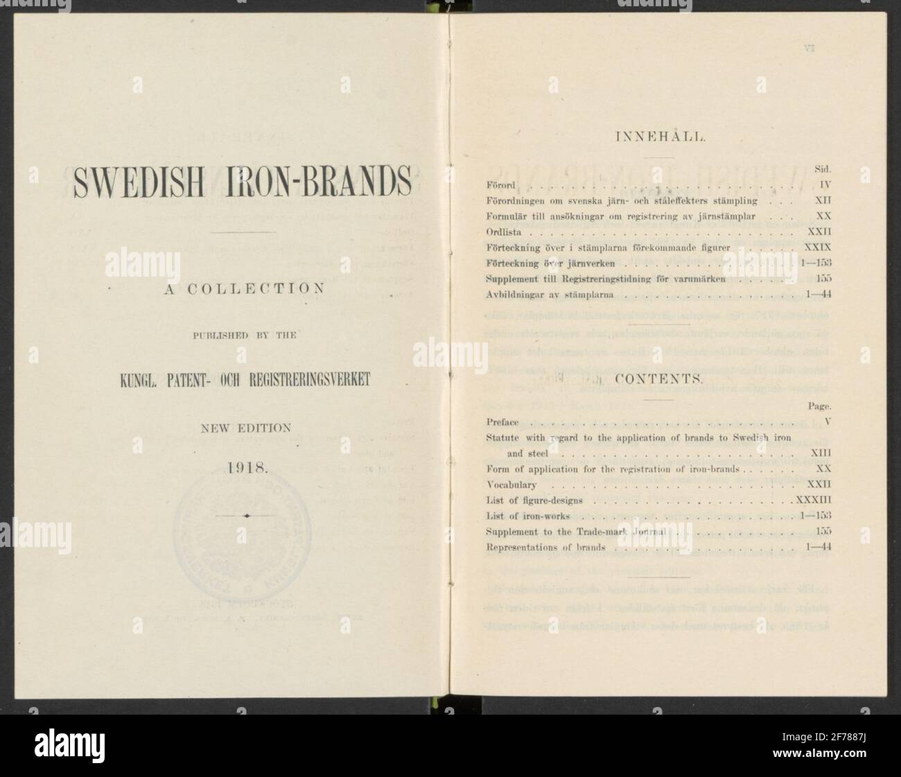 Swedish iron stamps 1918.Press.ur Carl Sahlin's mountain history ...