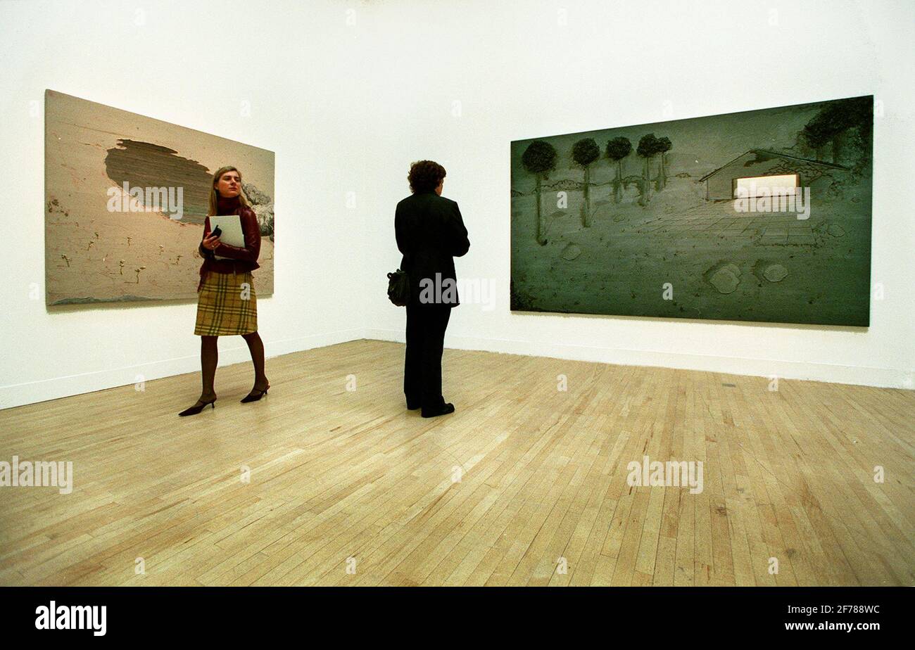 ART WORK FROM ARTIST MICHAEL RAEDECKER, OCTOBER 2000THE WORK IS AMONGST ...