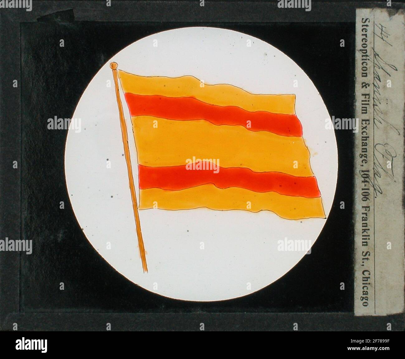 Colored photographs. Spanish flag Stock Photo - Alamy