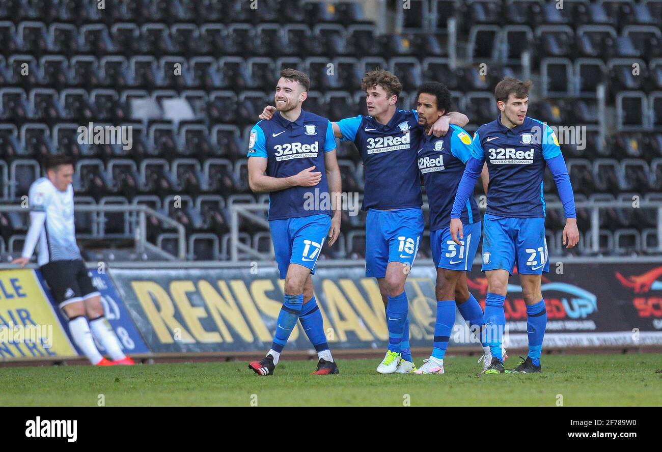 Liberty Stadium, Swansea, Glamorgan, UK. 5th Apr, 2021. English ...