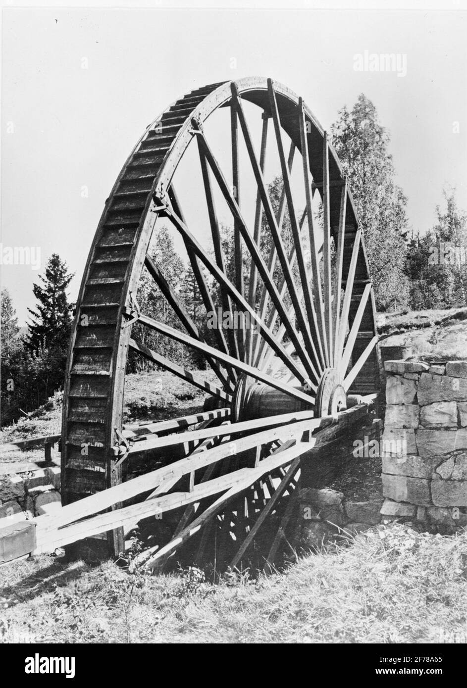 Water art wheels Stock Photo - Alamy