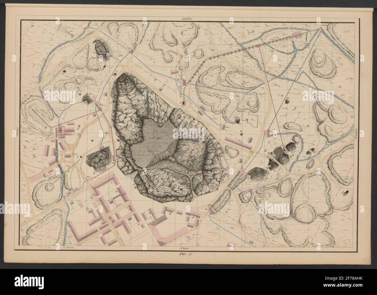 Large copper mountain chronology. Mining maps.ur Carl Sahlin's mountain ...