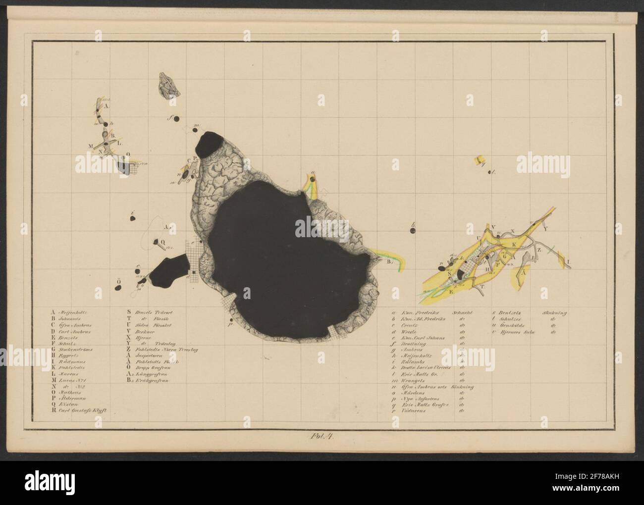 Large copper mountain chronology. Mining maps.ur Carl Sahlin's mountain ...