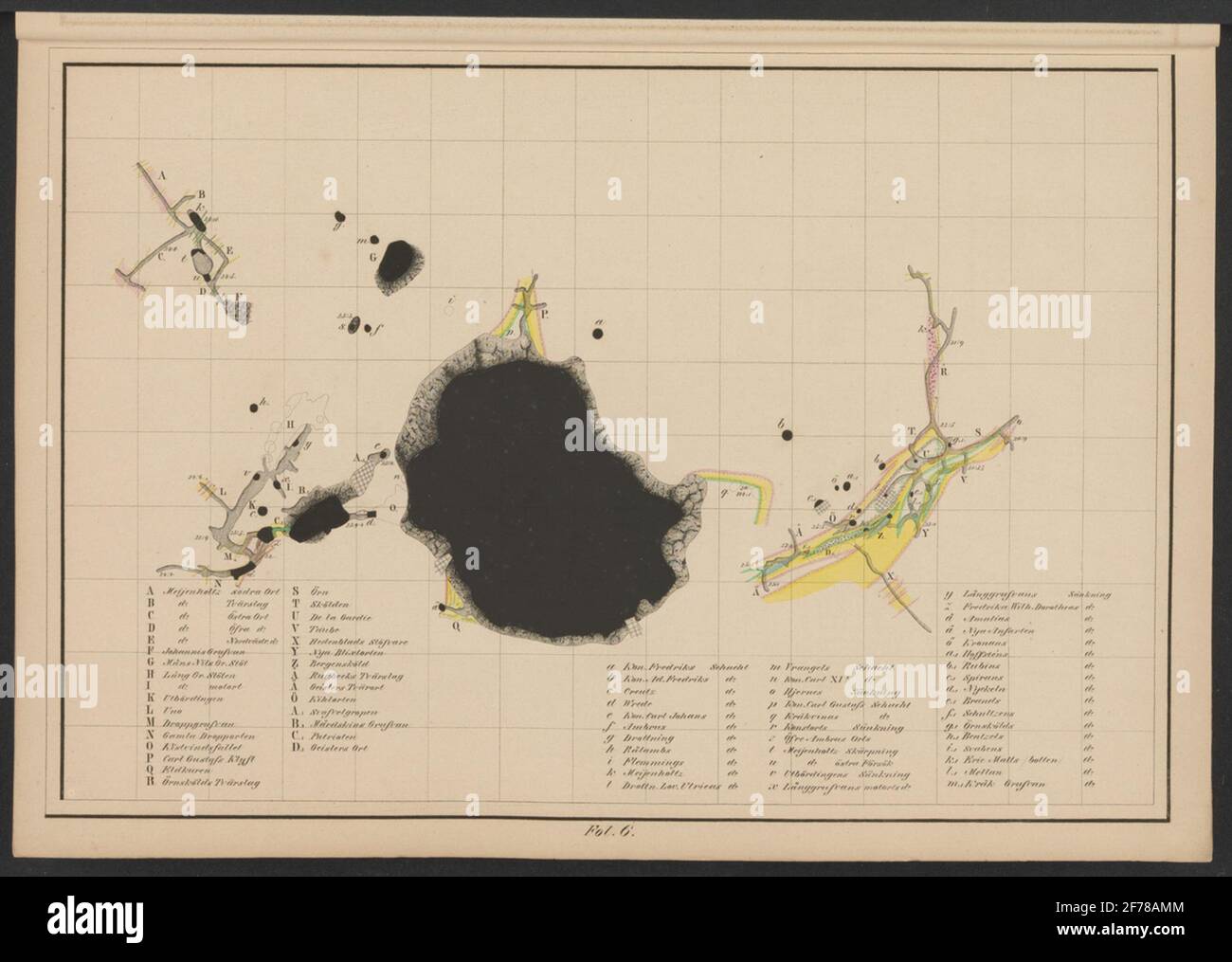 Large copper mountain chronology. Mining maps.ur Carl Sahlin's mountain ...